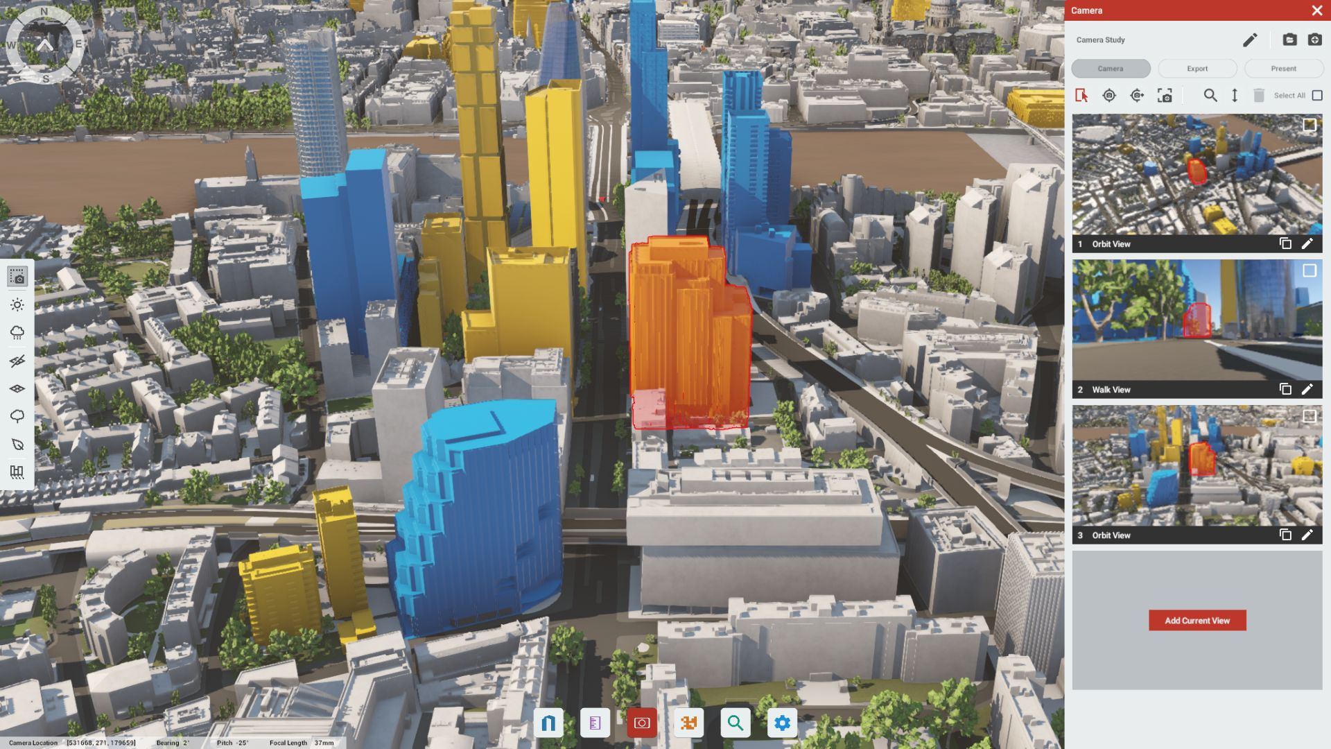 3D Model of London & Digital Twin for Urban Planning & Design