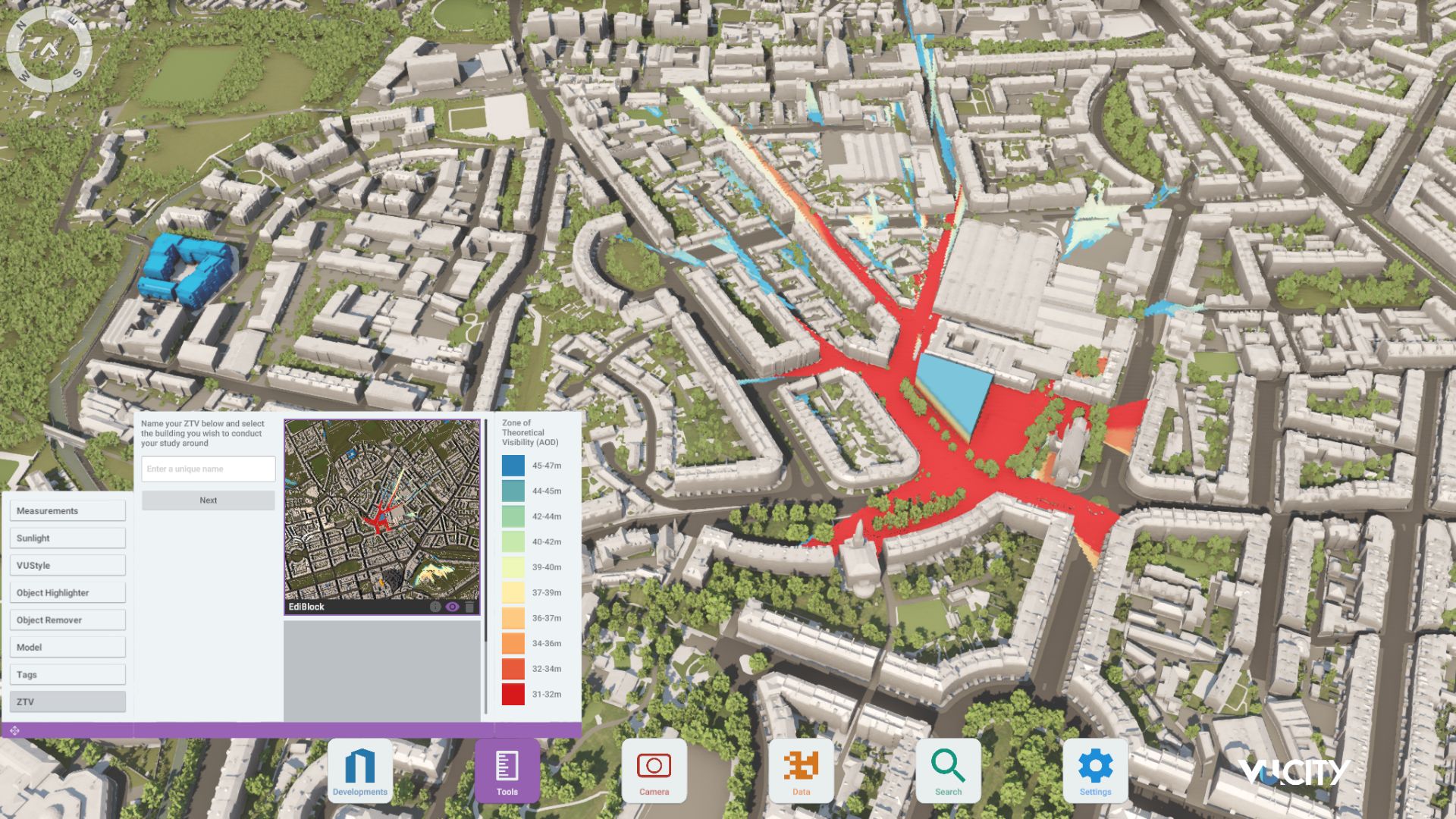 3D Model of Edinburgh & Digital Twin for Urban Planning & Design