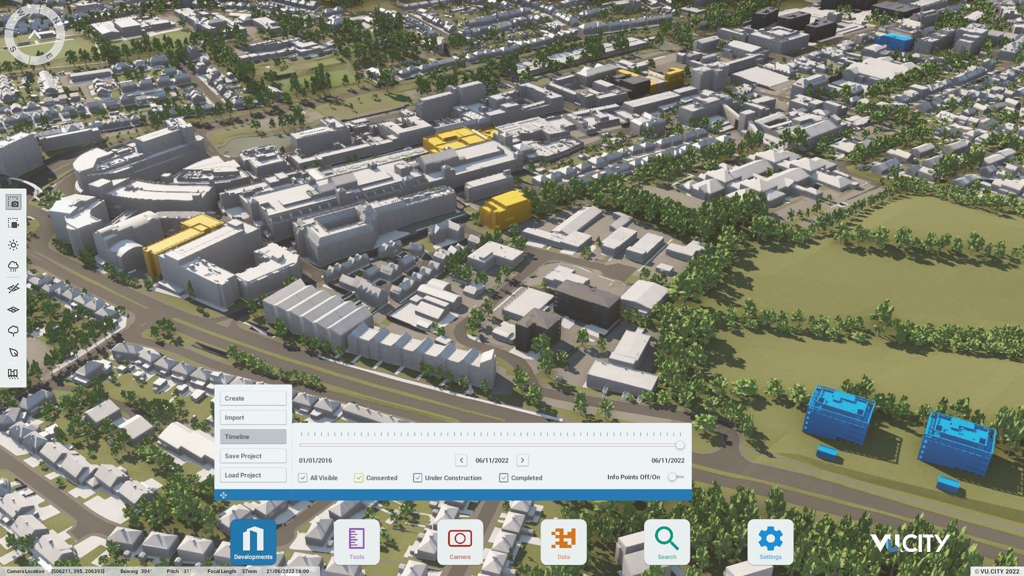 3D Model of Dacorum & Digital Twin for Urban Planning & Design