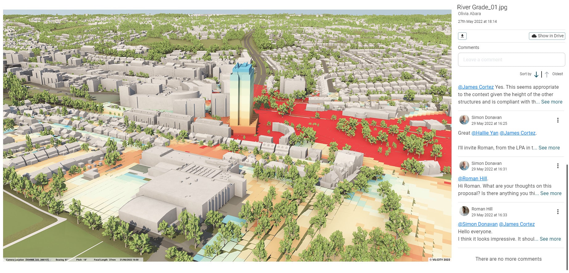 3D Model of Dacorum & Digital Twin for Urban Planning & Design