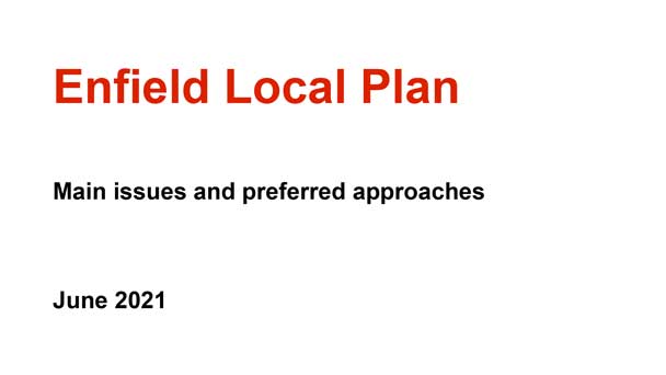 Enfield Council - Draft Local Plan | VU.CITY