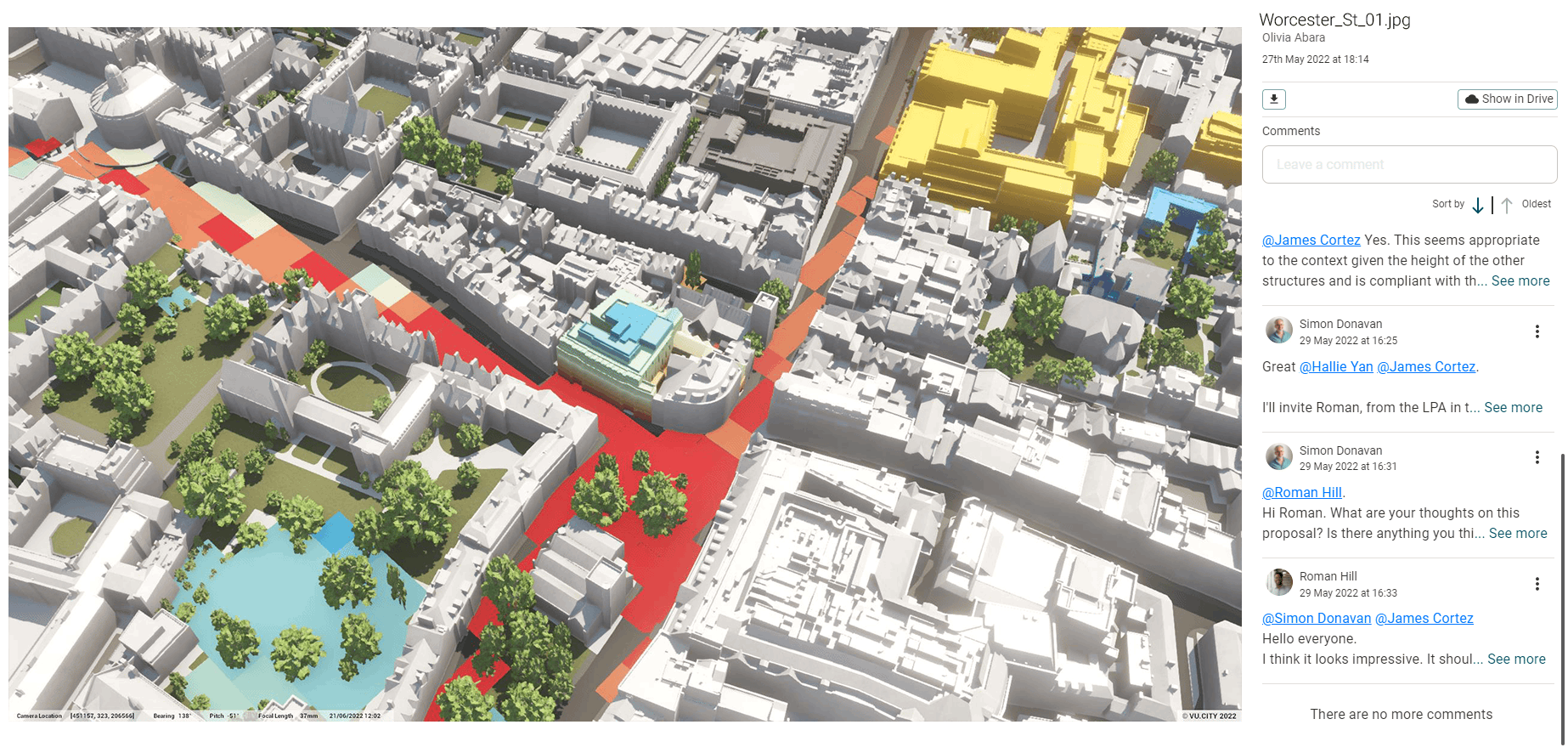 3D Model of Oxford & Digital Twin for Urban Planning & Design