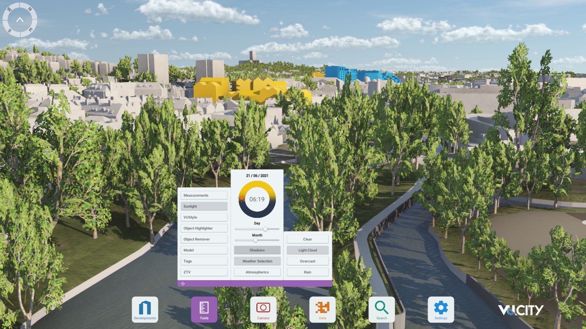 3D Model of Guildford & Digital Twin for Urban Planning & Design
