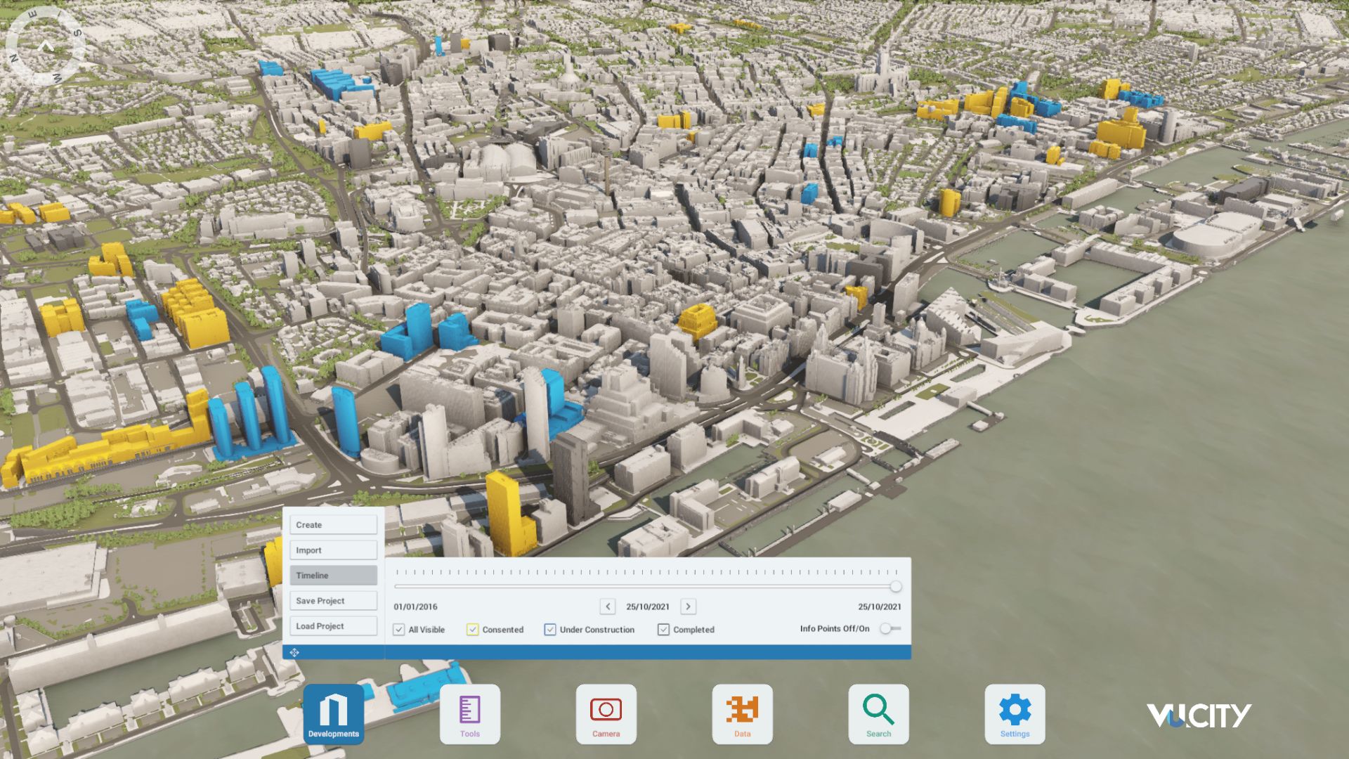 3D Model of Liverpool & Digital Twin for Urban Planning & Design