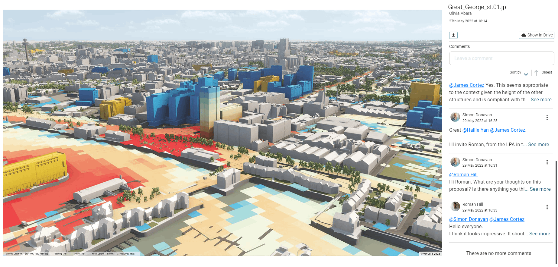 3D Model of Liverpool & Digital Twin for Urban Planning & Design