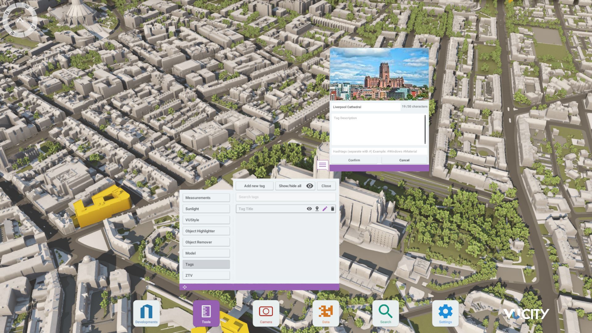3D Model of Liverpool & Digital Twin for Urban Planning & Design