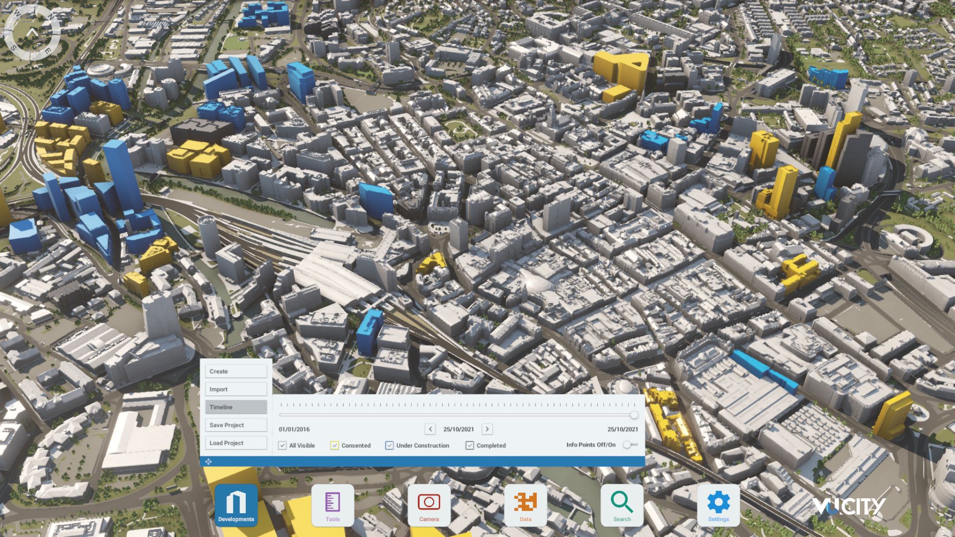 3D Model of Leeds & Digital Twin for Urban Planning & Design