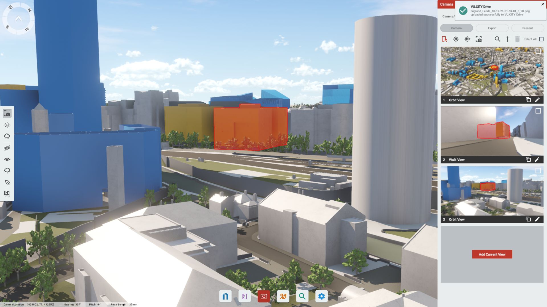 3D Model of Leeds & Digital Twin for Urban Planning & Design