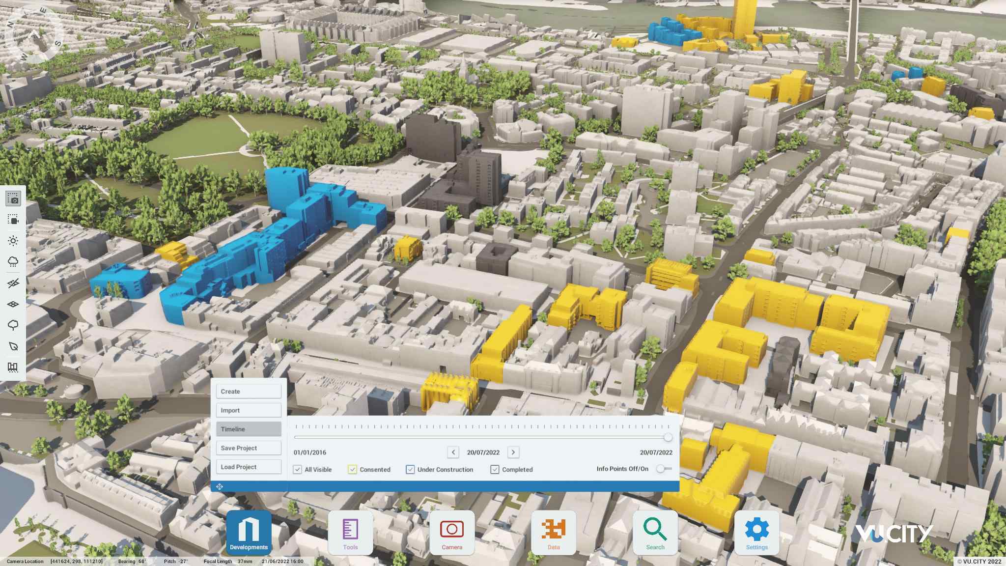 3D Model of Southampton & Digital Twin for Urban Planning & Design