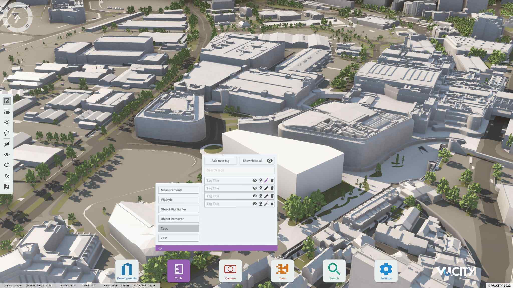 3D Model of Southampton & Digital Twin for Urban Planning & Design