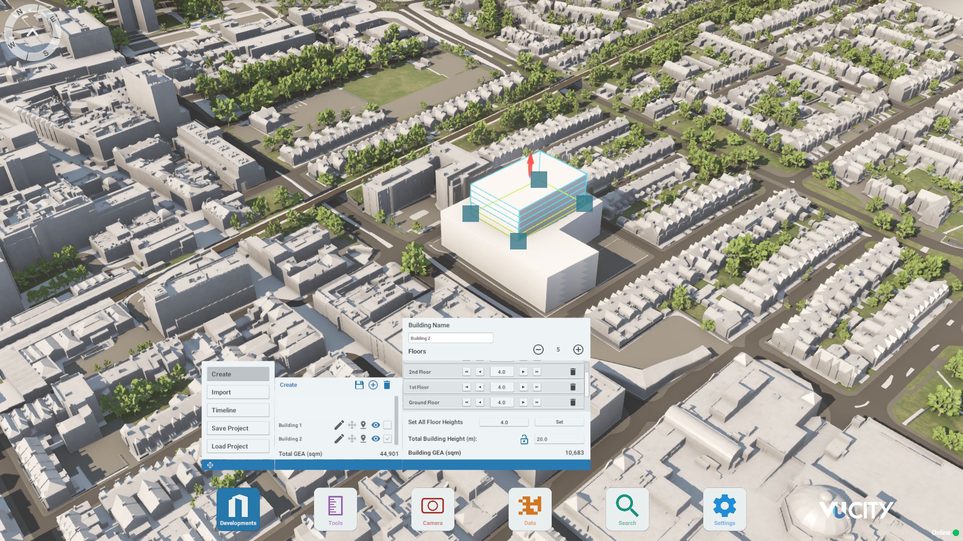 3D Model of Southend on Sea & Digital Twin for Urban Planning & Design