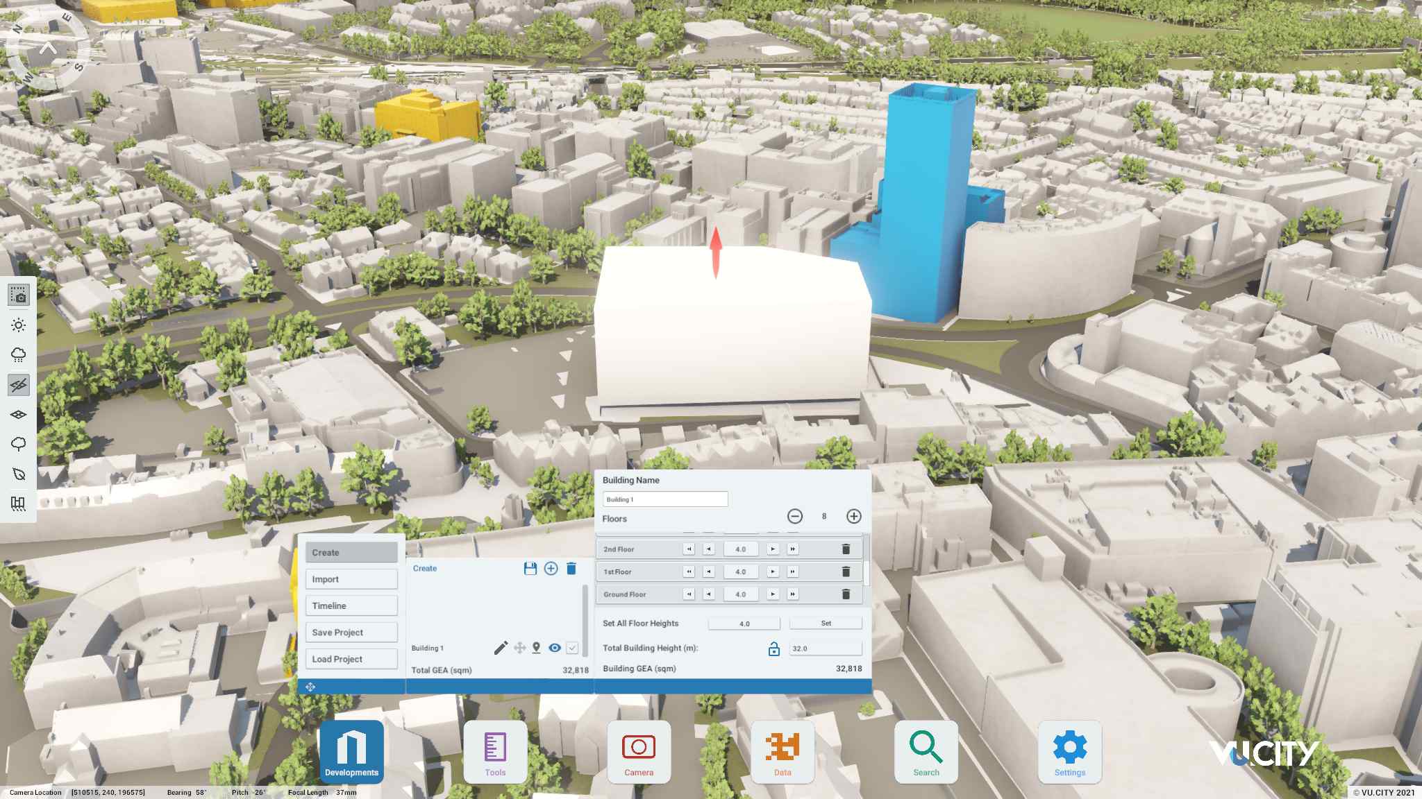 3D Model of Watford & Digital Twin for Urban Planning & Design